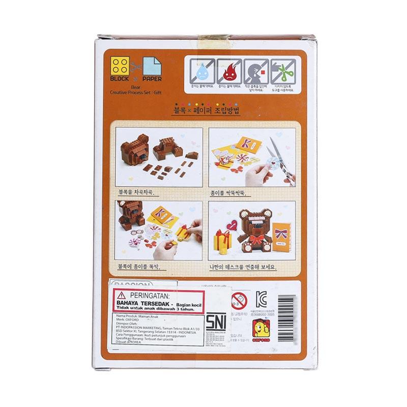 Jual Oxford Bp3425 Block & Paper Bear Mainan Blok Di Seller Play2learn ...