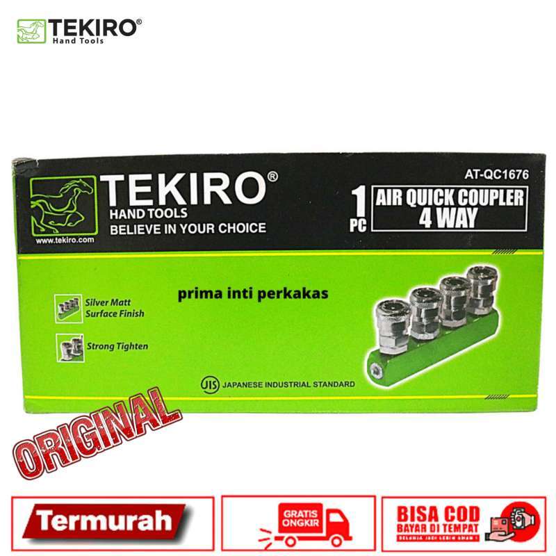 Jual Tekiro Coupler Cabang 4 / Tekiro Quick Coupler 4 Way Di Seller ...
