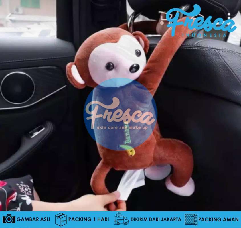 Promo Tisu Gantung Monkey / Kotak Tissue Monyet Banana Kotak Tempat ...