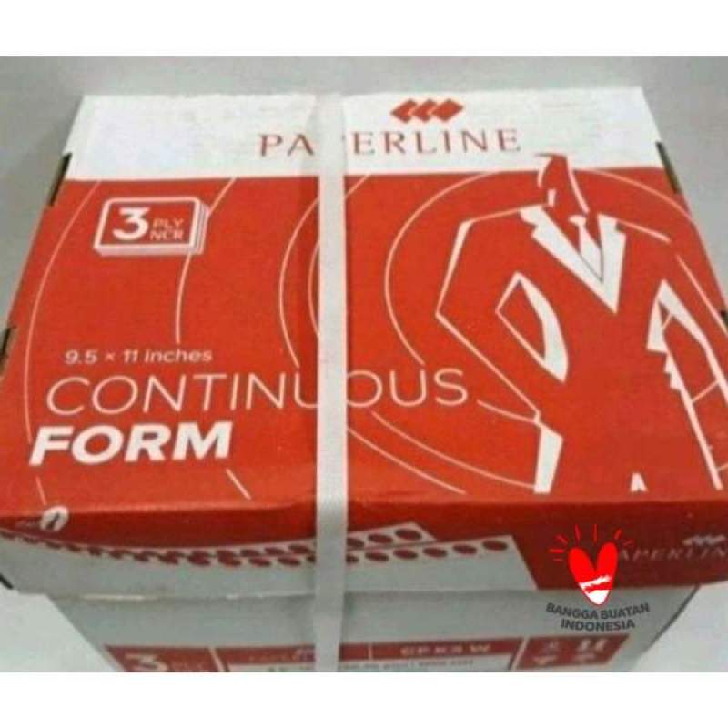 Jual Continuous Form 3 Ply Paperline Original Harga Termurah Februari ...