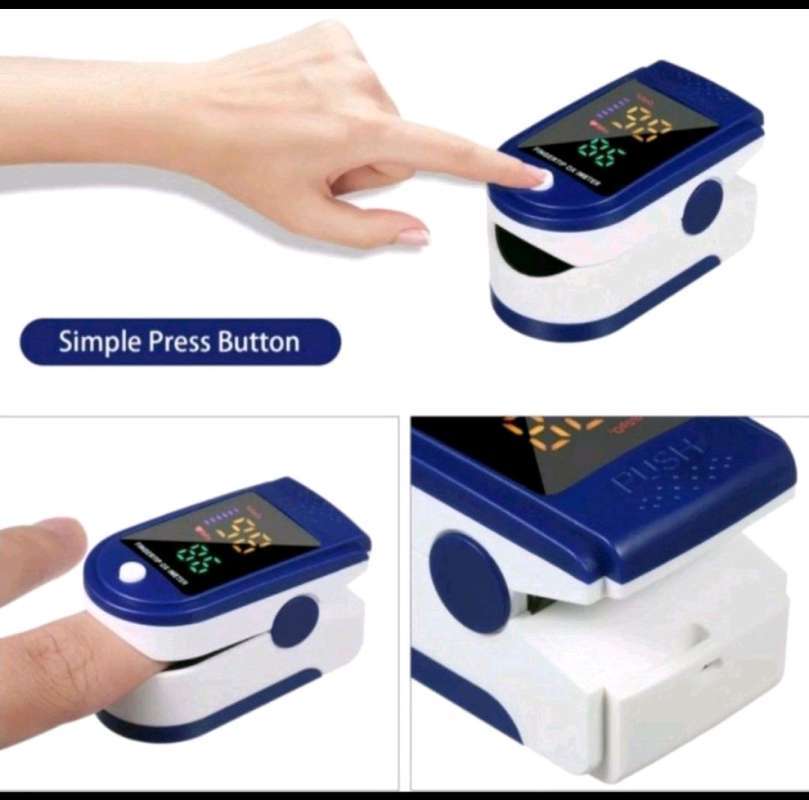 Jual Fingertip Pulse Oximeter/ Oxymeter Spo2 Alat Ukur Kadar ...