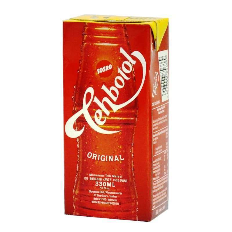 Promo Teh Botol Sosro Original Kotak 330ml Diskon 10% di Seller Halo ...