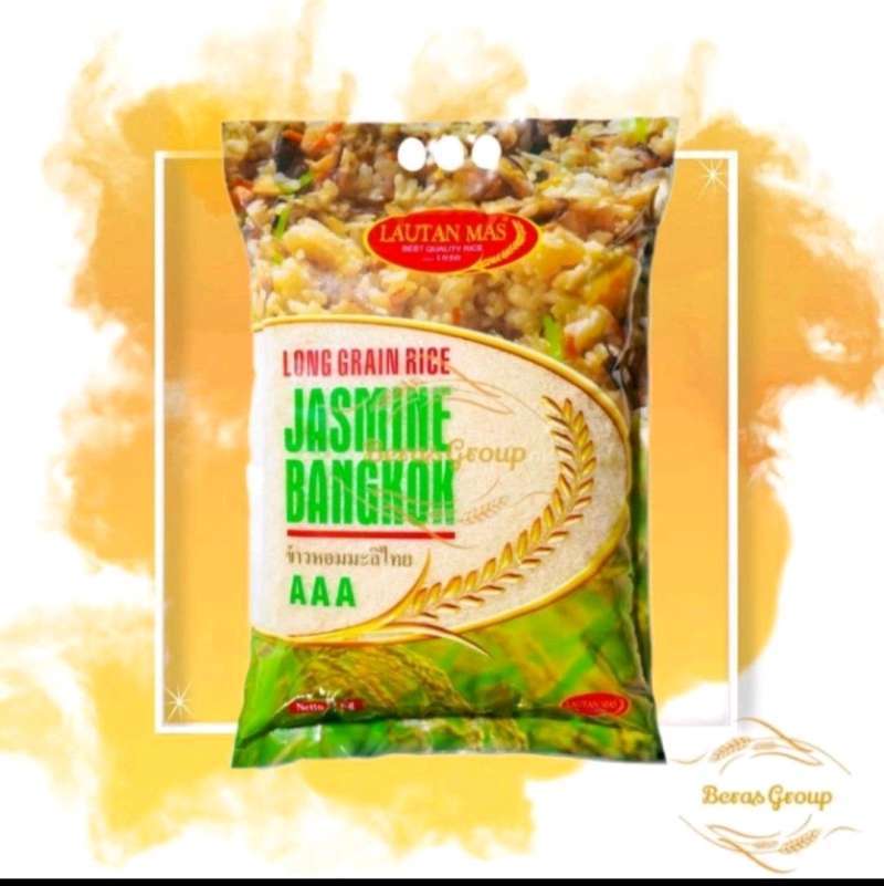 Jual beras jasmine thailand bangkok AAA 5kg di Seller Beras group ...