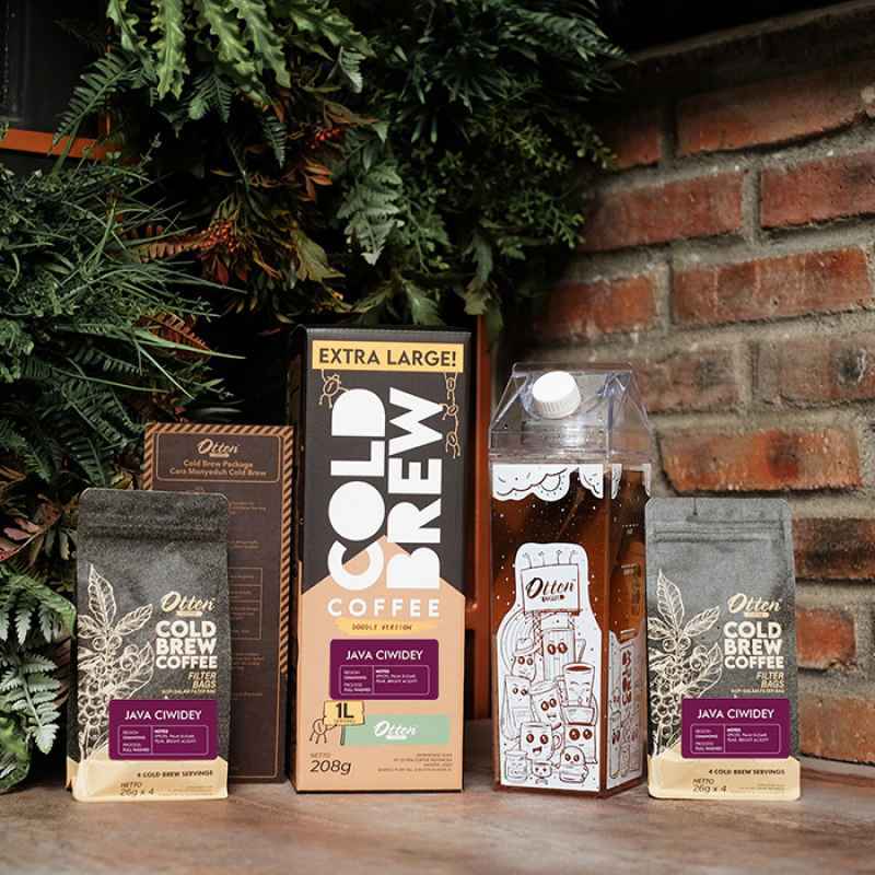 Jual Cold Brew 1L - Arabica Java Ciwidey Full Washed (Set) di Seller ...
