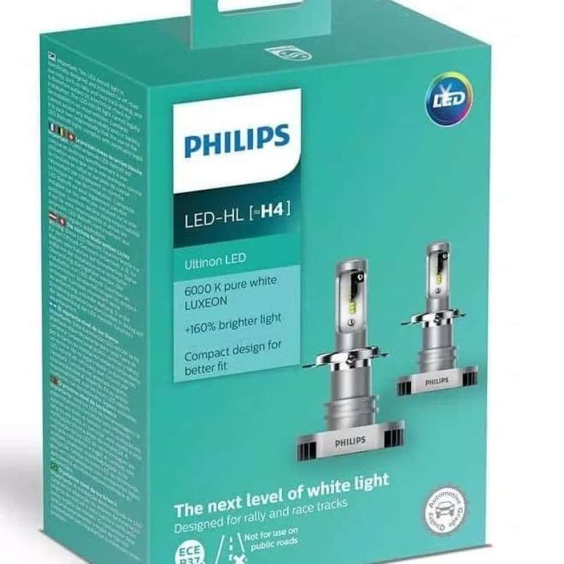 Jual Lampu HID Led Philips Ultinon New H4 Hi-low 6000k Mitsubisi ...
