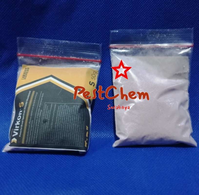 Jual Virkon S 50gr Jadi 5 Liter Disinfektan Disinfectant Basmi Virus di ...