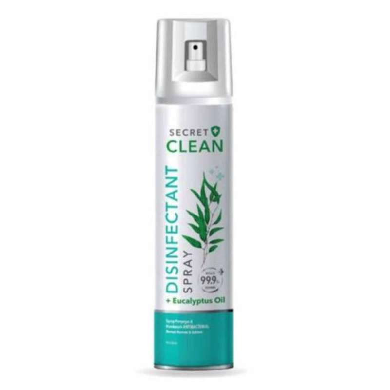 Jual Secret Clean Disinfectant Eucalyptus Spray 200 Ml 12 Pcs Di Seller ...