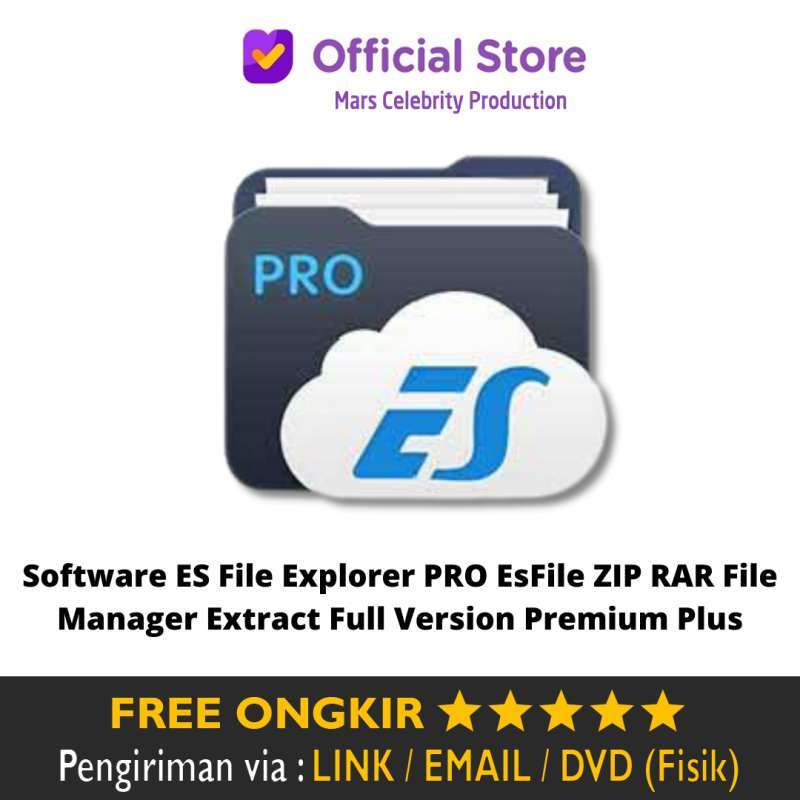 Jual Software Es File Explorer Pro Esfile Zip Rar File Manager Extract ...