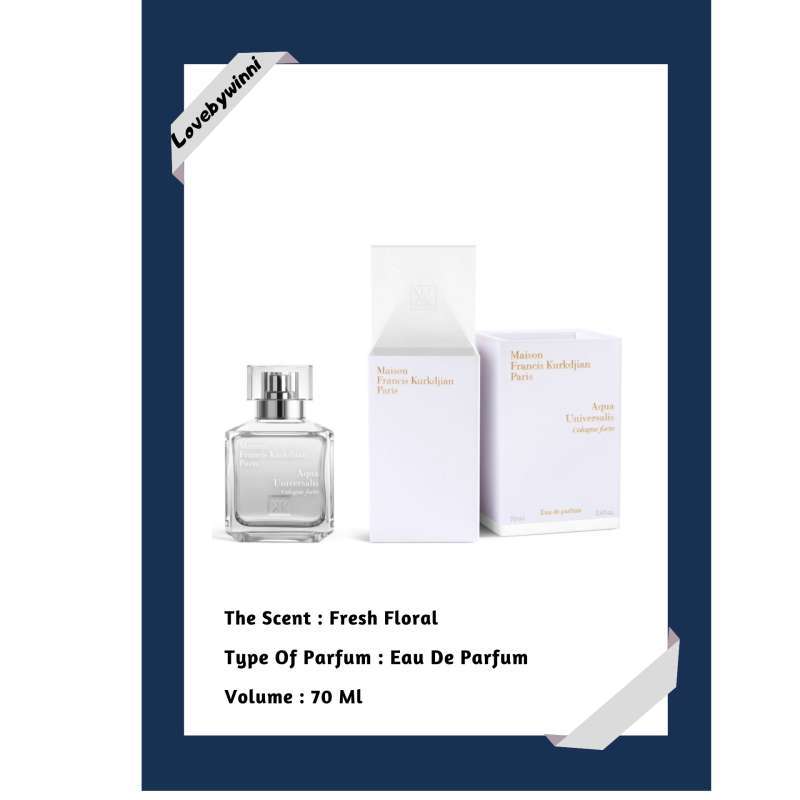 Promo MFK Aqua Universalis Cologne Forte EDP 70 Ml Diskon 9% di Seller ...