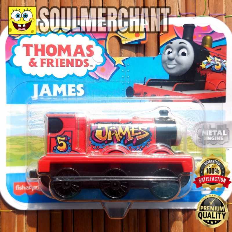 Jual THOMAS & FRIENDS METAL ENGINE JAMES GRAFFITI - PUSH ALONG TRACK ...