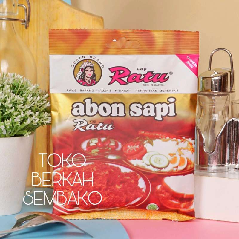 Jual Abon Sapi Cap Ratu 1pc di Seller Toko Berkah Sembako - Glodok ...