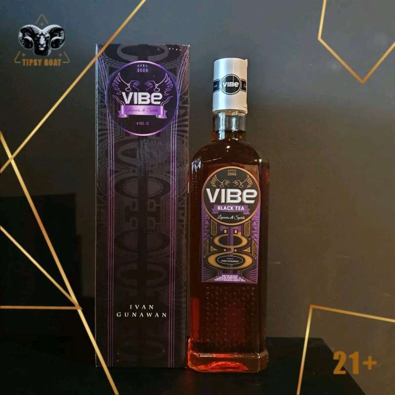 Jual VIBE BLACK TEA Liqueur Premium Series 700ML ( ORIGINAL BY ...