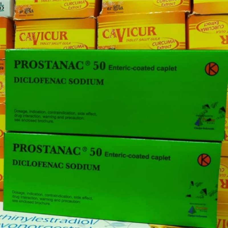 Jual Original Prostanac Diclofenac Sodium 50 Di Seller Link Pharmacy ...