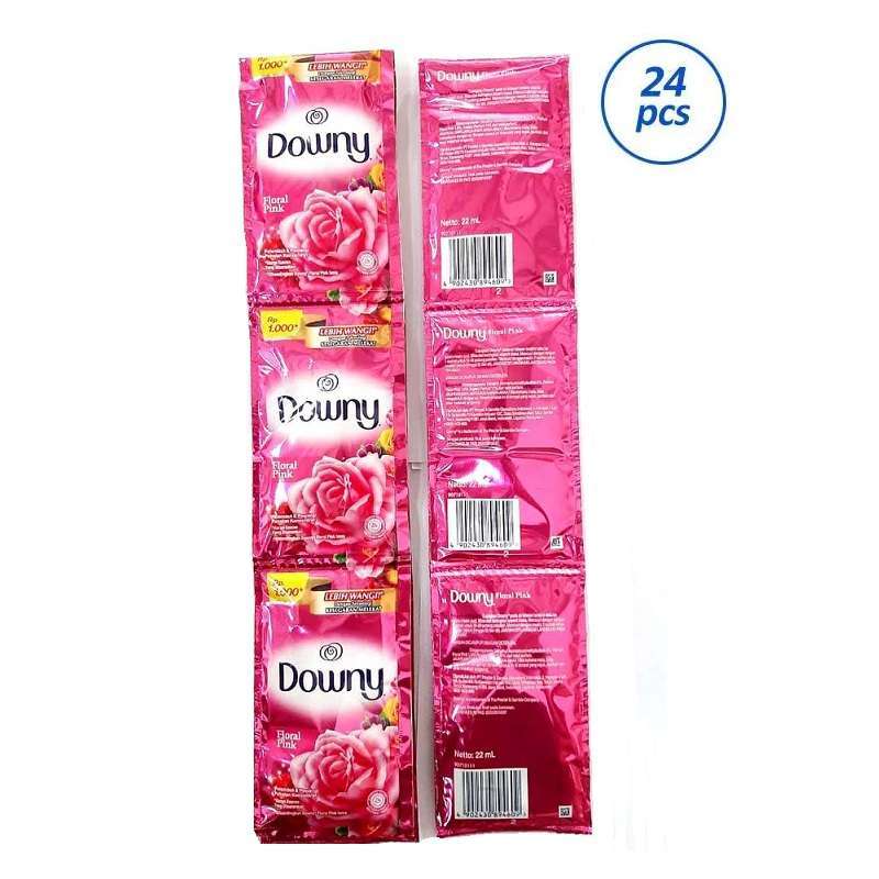 Promo Downy Floral Pink Pelembut & Pewangi Pakaian [20 Ml/ 4 Renceng ...
