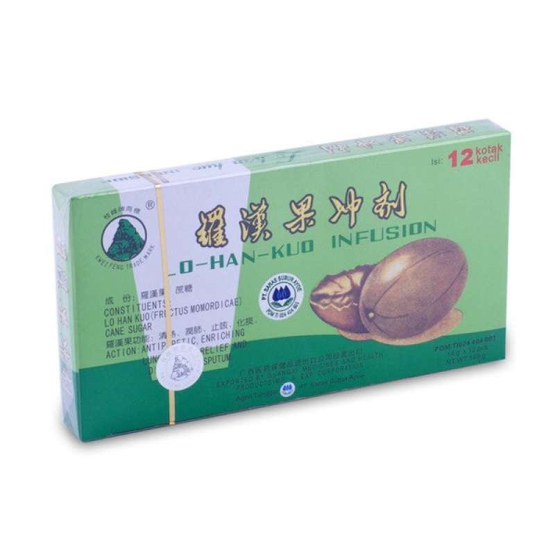 Jual SSA Lo Han Kuo Infusion - LoHanKuo Minuman Herbal untuk Panas ...
