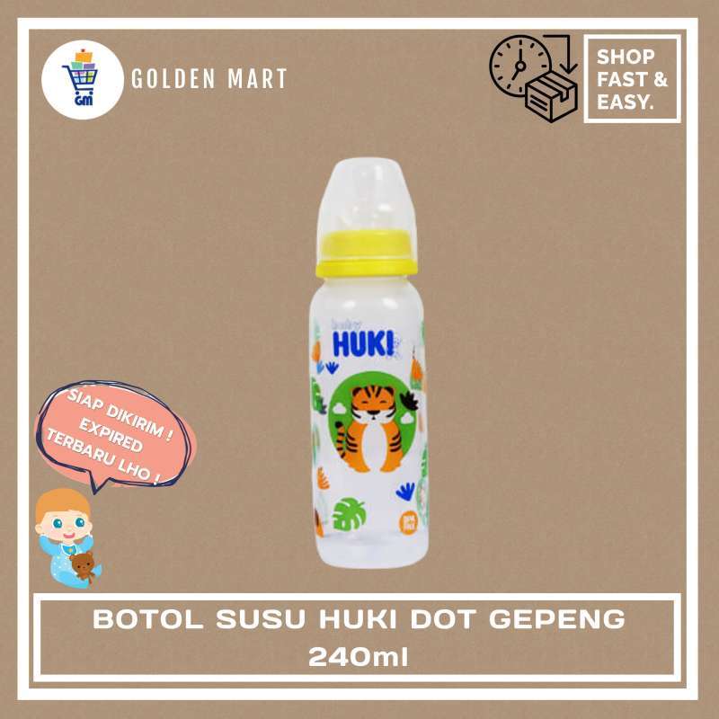 Jual Botol Huki Dot Gepeng 240Ml di Seller GOLDEN MART - Cipondoh Indah ...