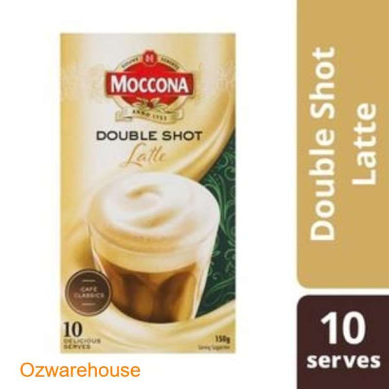 Jual Moccona Cafe Classics Double Shot Latte di Seller Ozwarehouse - Australia | Blibli