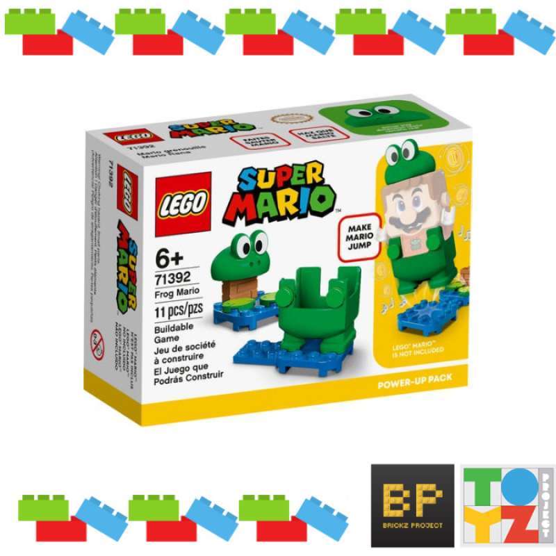 Jual Lego Super Mario 71392 Frog Mario Power Up Pack di Seller Toyz ...