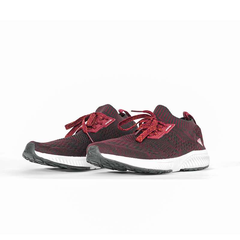 Jual Spotec Sepatu Running Ryder Merah Tua - Putih Tulang - 38 Di ...