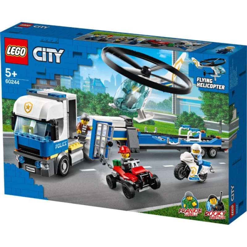 Promo Lego City 60244 Police Helicopter Transport Diskon 16% di Seller ...