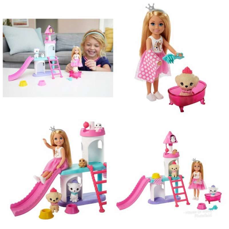 Promo BARBIE PRINCESS ADVENTURE CHELSEA PET CASTLE PLAYSET BARBIE ...