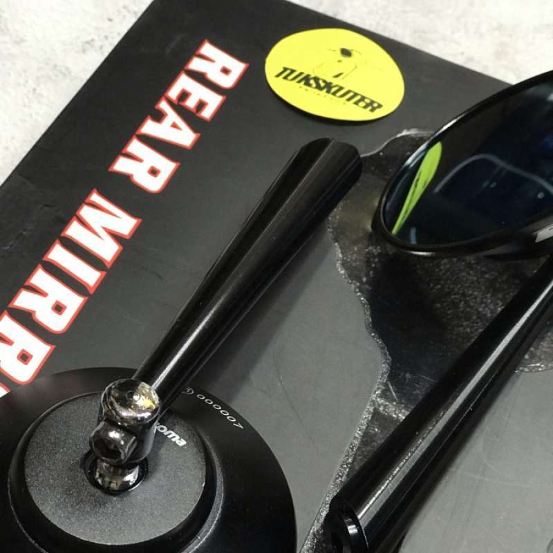 Jual Spion Rizoma retro classic Black CNC Vespa Sprint Prima GTS S LX ...