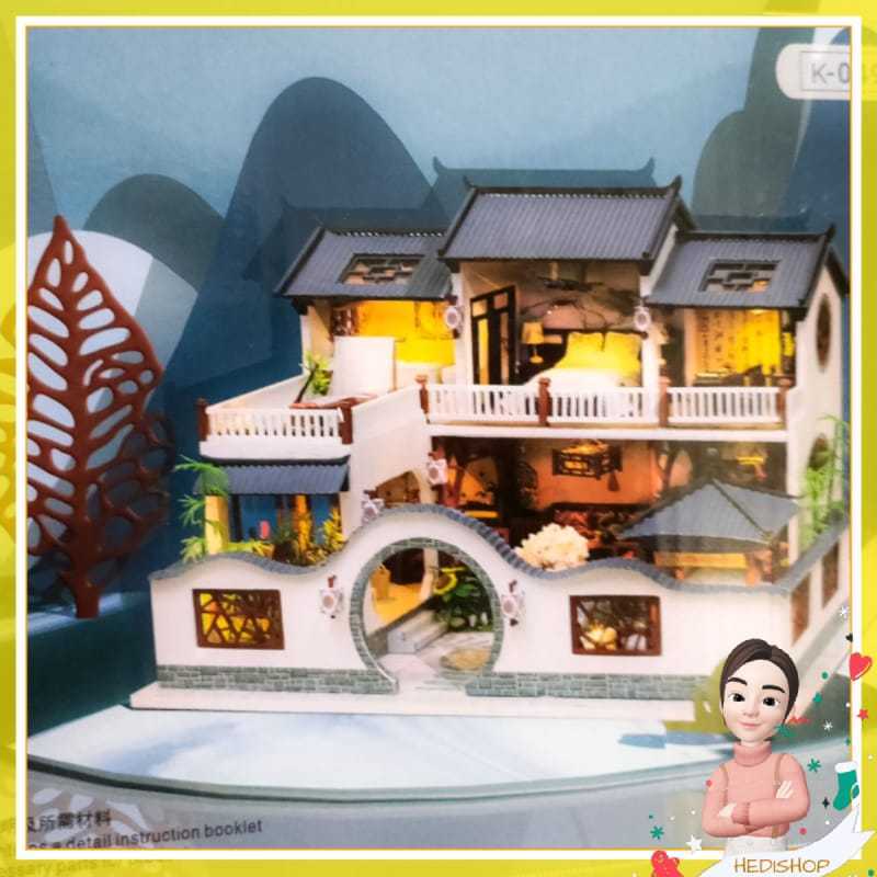 Jual Miniature Rumah DollHouse - Ancient Dream House di Seller MCTLab ...