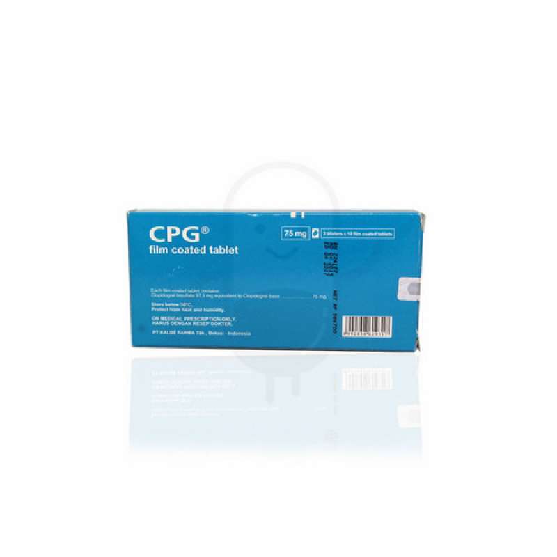 Jual Cpg 75 Mg Box 30 Tablet Di Seller Mahabaratastore - Papungan, Kab ...