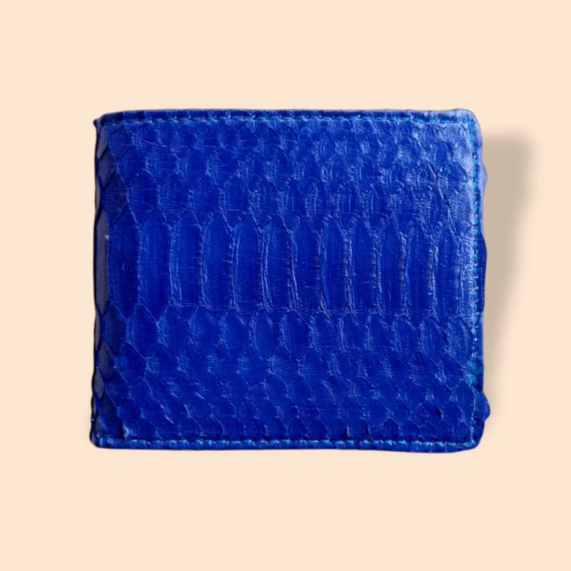 Jual Dompet Kulit Asli Ular Python. Dompet Kulit Pria Model Bifold ...