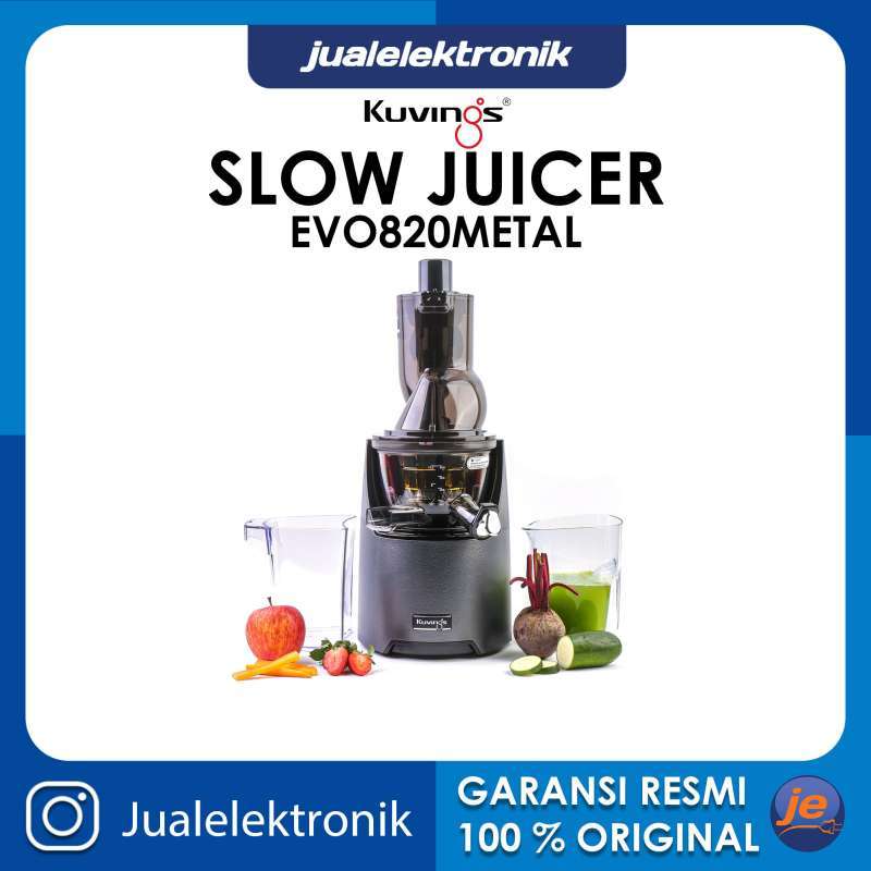 Jual Kuvings EVO820METAL – Whole Slow Juicer Matt Gun Metal di Seller Jualelektronik Official ...