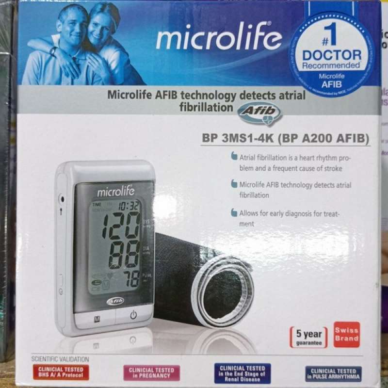 Jual LIMITED TENSIMETER DIGITAL MICROLIFE (AFIB BP A200) BP 3MS1-4K di ...
