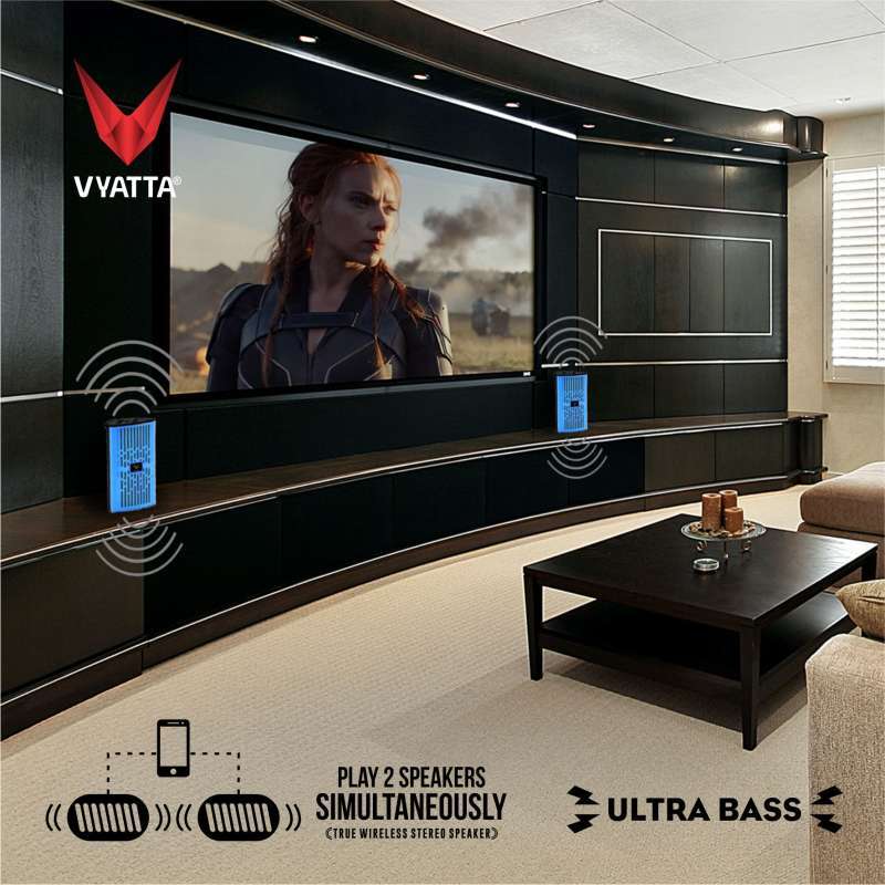 Jual Bundle Vyatta New Hitz Tws Speaker – Enhanced Bass, Stereo ...