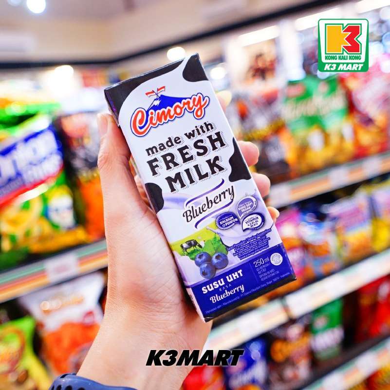 Jual Cimory Uht Milk Blueberry 250ml Di Seller K3mart - Silalas, Kota ...