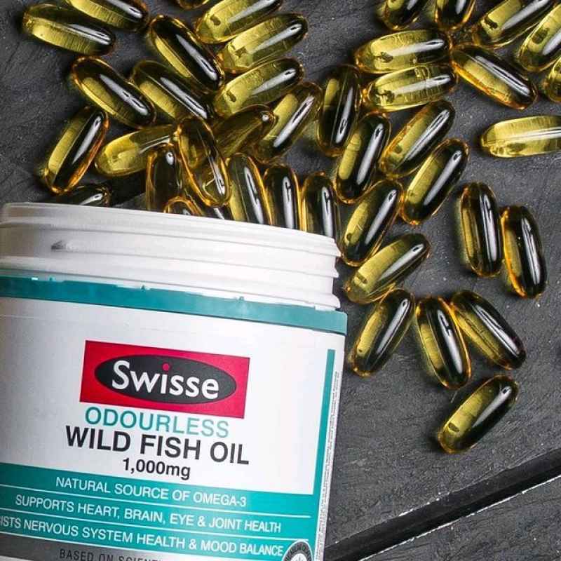 Jual Swisse Odourless wild fish 1000mg 400 capsules di Seller gavriel ...
