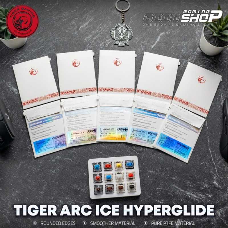 Jual Tiger Arc Ice Edition Hyperglide/hyperglides - Gaming Mouse Glide ...