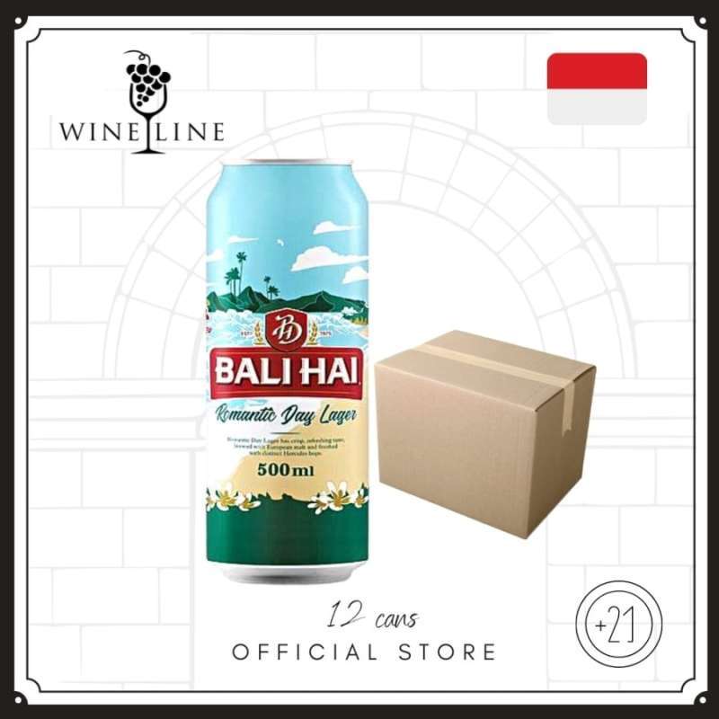 Jual INDONESIA - BALI HAI Romantic Day Lager Beer 500ml 12 Kaleng di ...