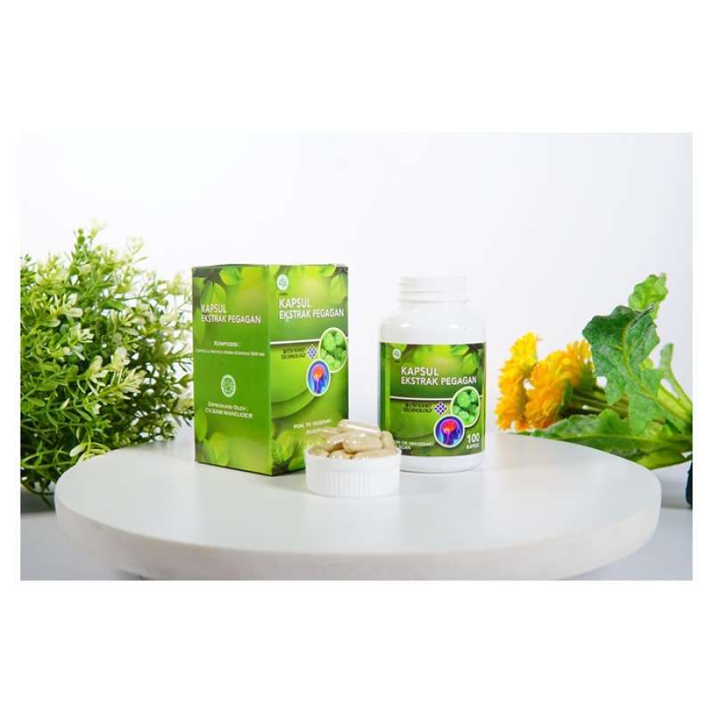Jual Obat Tradisional Gegar Otak Ringan Kapsul Ekstrak Pegagan Original ...