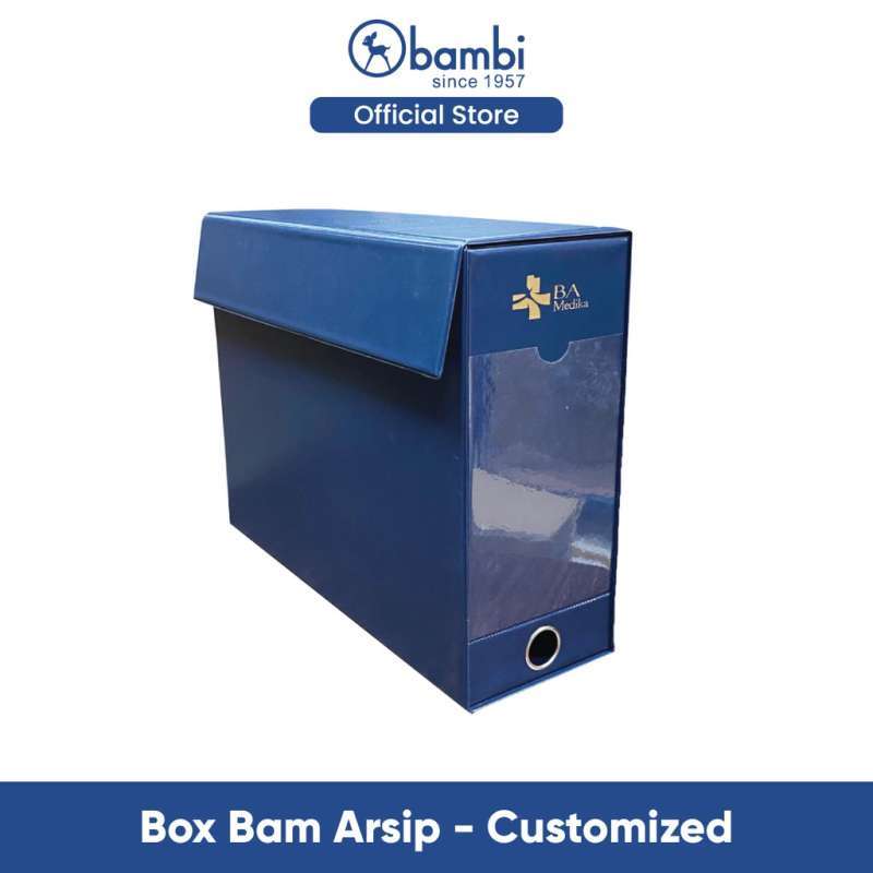 Jual Bambi Document BOX Custom 38x28x12cm (Sablon /Emboss/Folly Logo ...