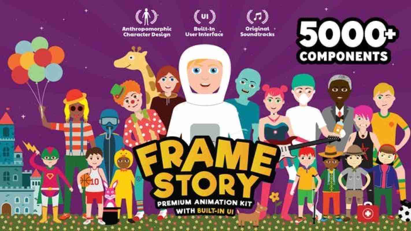 Jual Videohive Framestory Explainer Character Animation Toolkit Di Seller Digital Black Market ...