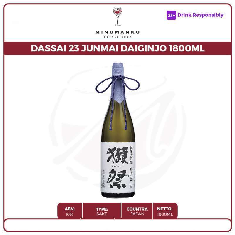 Jual DASSAI 23 JUNMAI DAIGINJO 720ML di Seller Minumanku Official Store ...