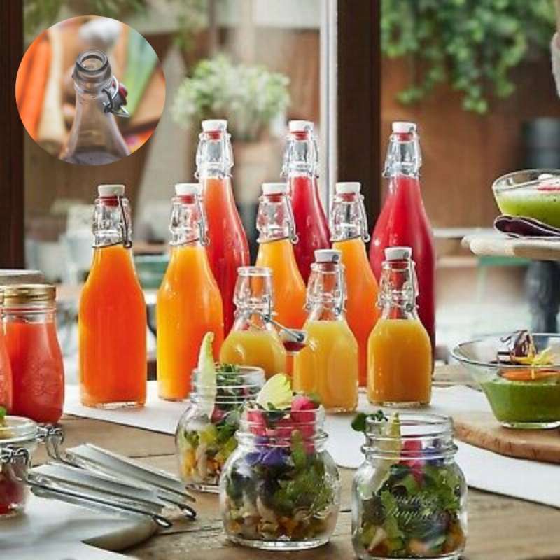 Jual Soebi Antiq - Bormioli Forli 500 Ml | Botol Kaca | Botol Tutup ...