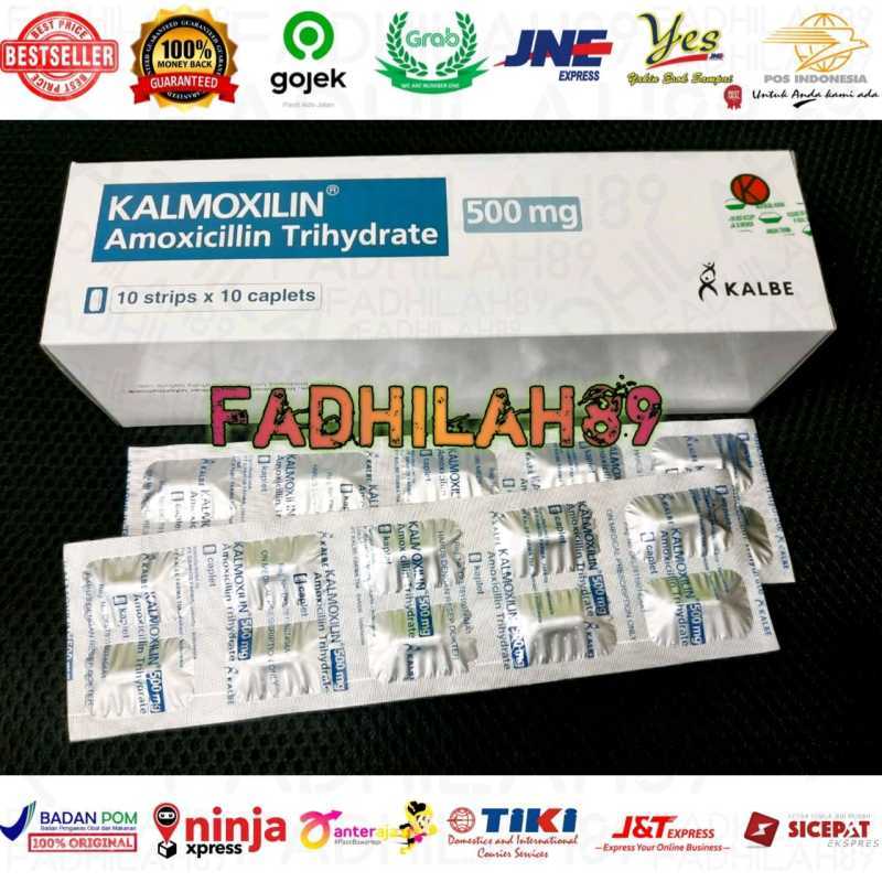 Jual KALMOXILIN 500 MG AMOXICILLIN 500 MG STRIP ORIGINAL 10 TABLET di ...