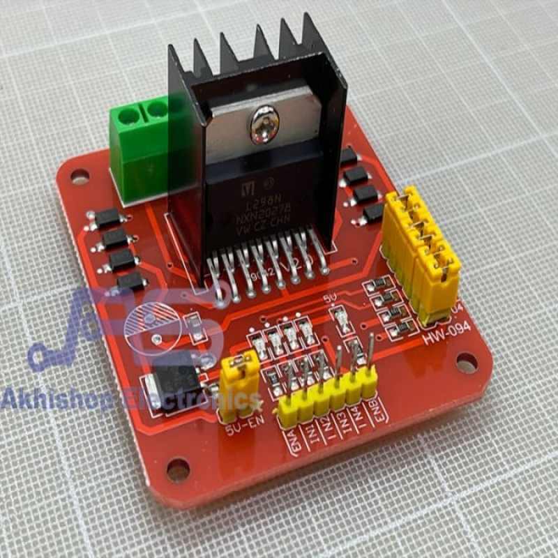 Jual Unik L298N Original ST Driver Motor Driver Stepper Module Limited ...