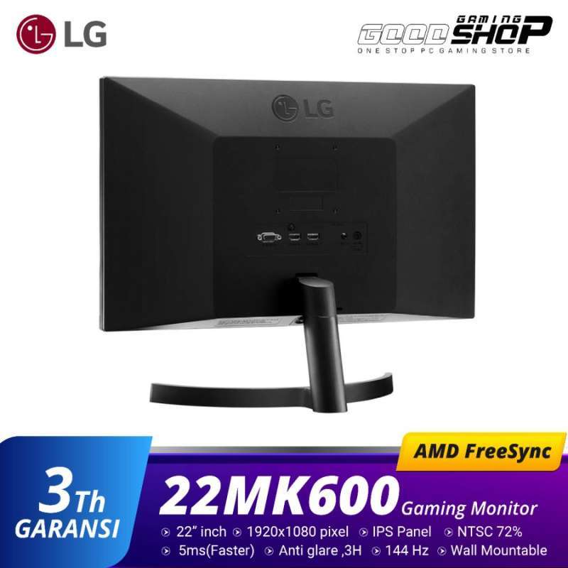 Jual Lg 22mk600 / 22mk600m 22 Inch 75hz Full Hd Ips Freesync Gaming ...