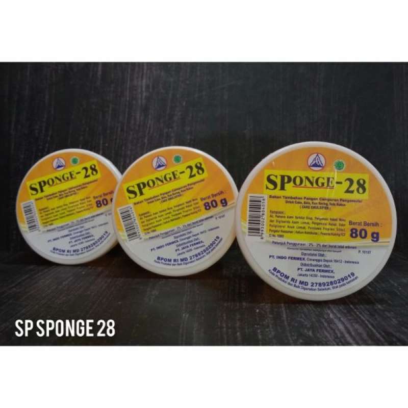 Promo SP Sponge-28 80g Diskon 3% di Seller Cistin Toko Bahan Kue ...