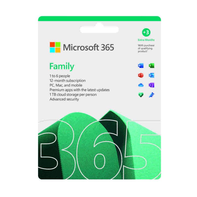 Jual Microsoft Office 365 Family 2021 Posa Card Software Di Seller ...
