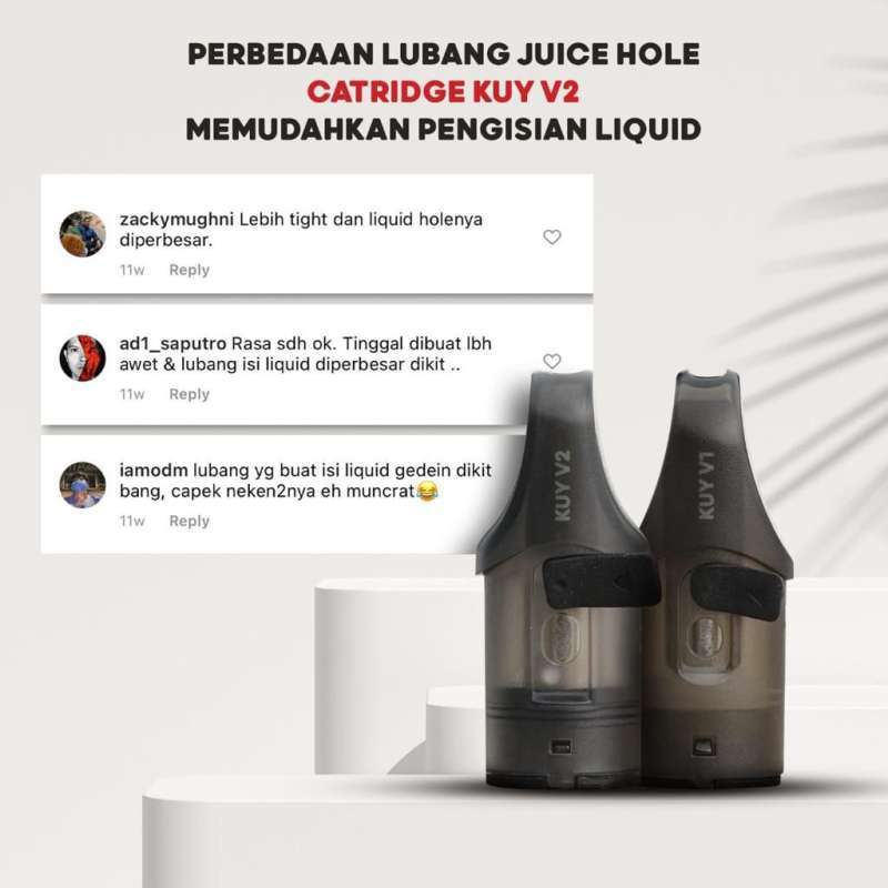 Jual Catridge Kuy Pod V2 Authentic Movi Di Seller Movi - Selong, Kota ...
