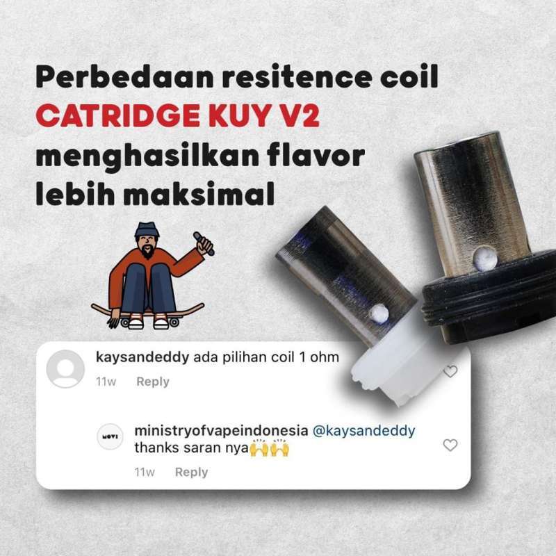 Jual Catridge Kuy Pod V2 Authentic Movi Di Seller Movi - Selong, Kota ...