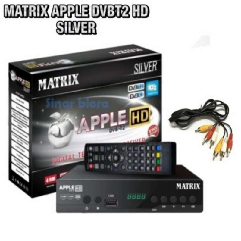 Jual SET TOP BOX MATRIX SILVER DIGITAL DVBT2 - TANPA HDMI di Seller ...
