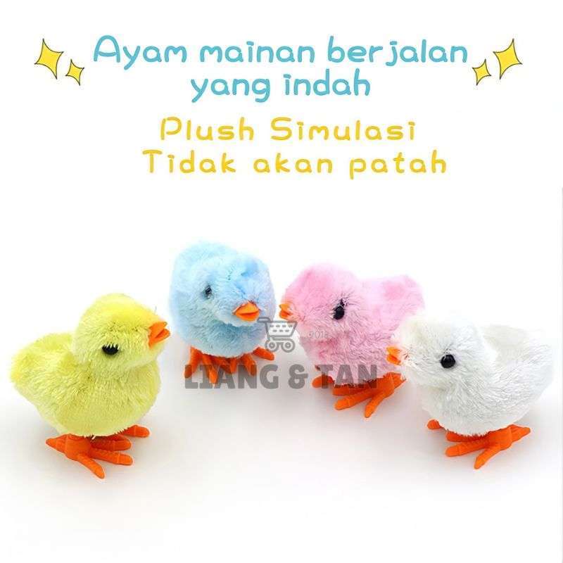 Jual Mainan Anak Ayam Otomatis Berjalan Model Putar Untuk Anak - Ayam ...